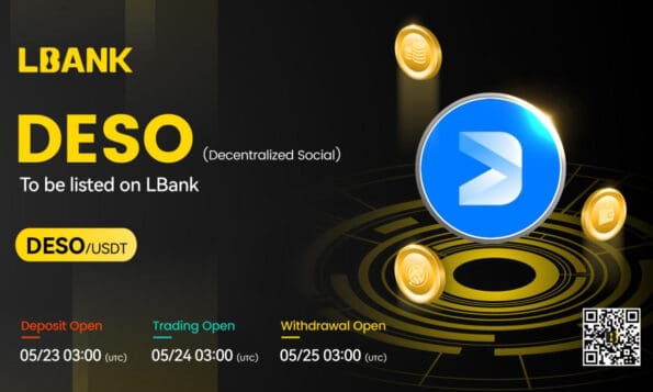 Decentralized Social (DESO) Is Now Available on LBank Exchange - Chainwire