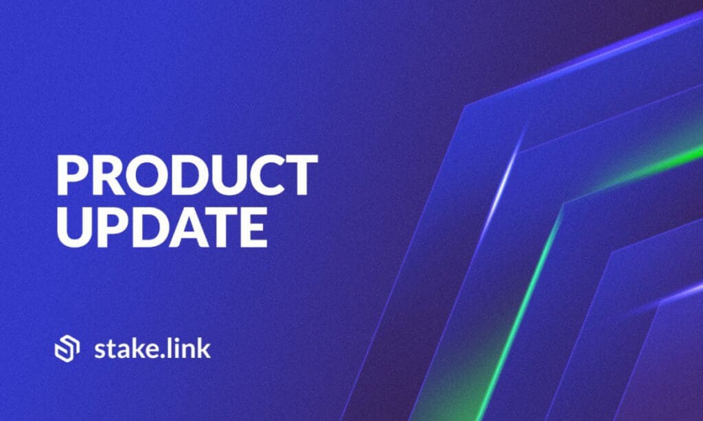 stake.link Unveils New Features for Its Chainlink Staking Program - Chainwire