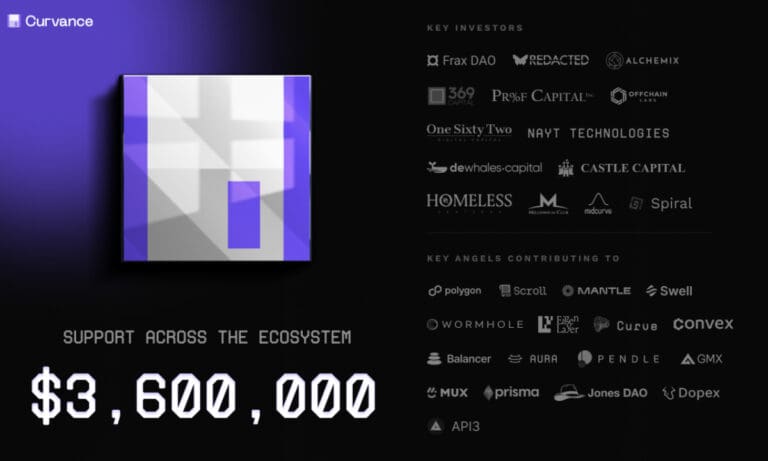 Curvance Raises $3.6M in Seed Round from Over 20 DAOs and DeFi Builders including Offchain Labs ...