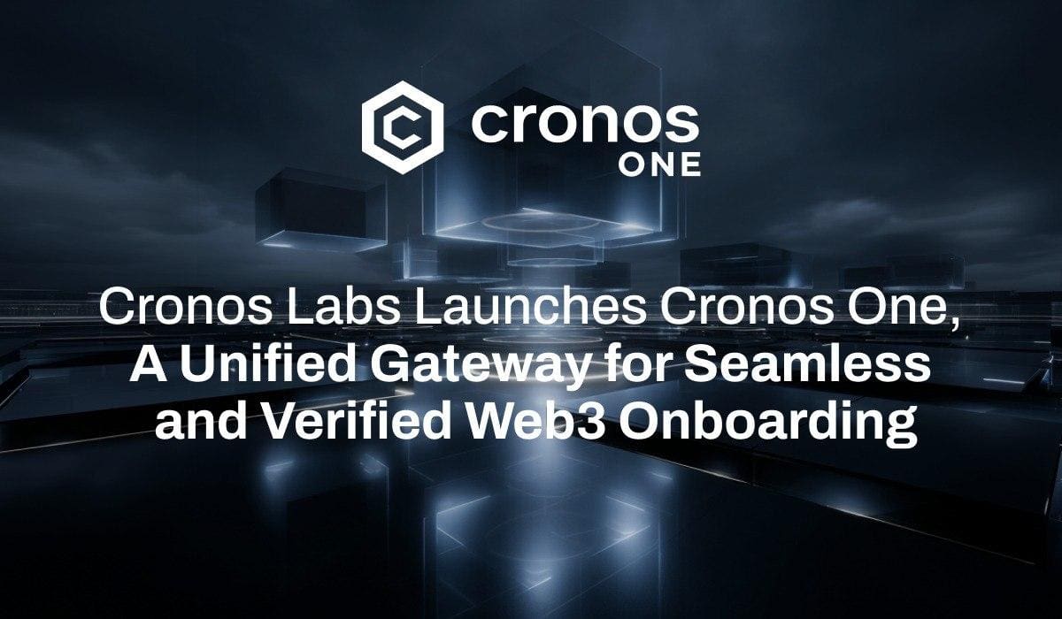 Cronos Labs Launches Cronos One, A Unified Gateway for Seamless and Verified Web3 Onboarding ...