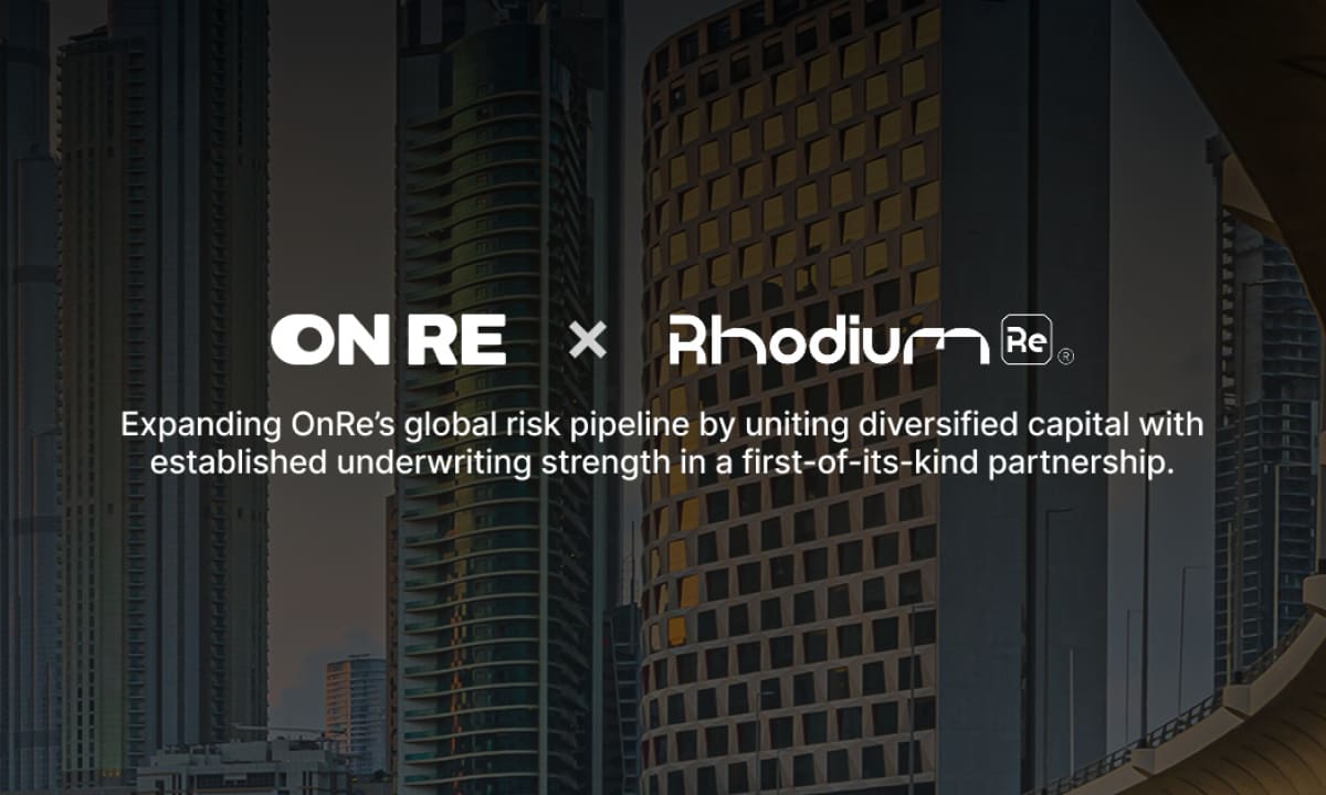 OnRe Delegates $150M to Middle East MGA Partner Rhodium Re to Expand ...