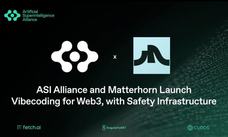 ASI Alliance and Matterhorn Launch Vibecoding for Web3, with Safety ...