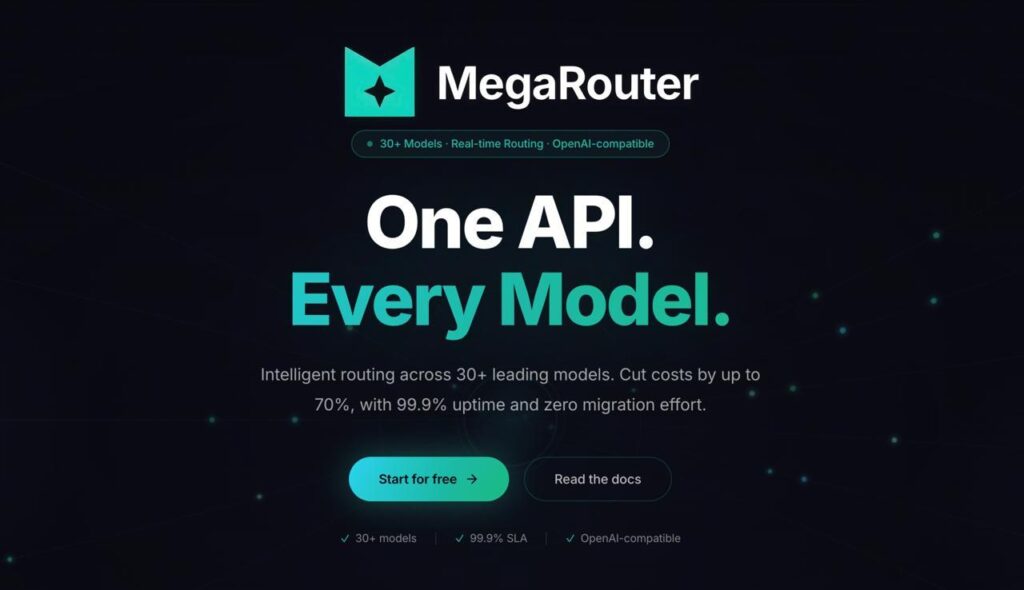 MegaRouter Launches Intelligent AI Routing Gateway, Advancing ...