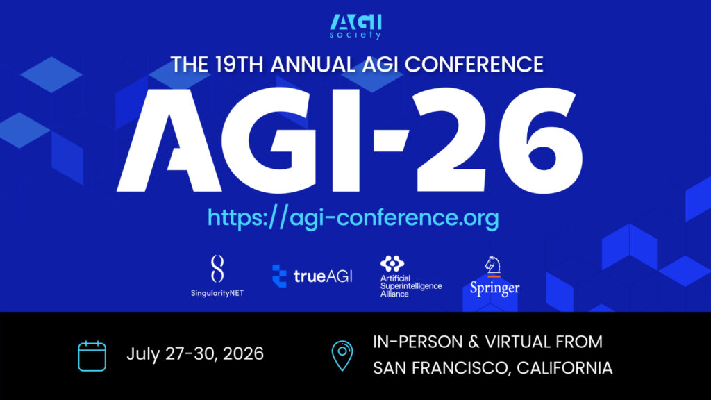 AGI-26 Confirms Keynote Speakers and Expanded Lineup for San Francisco ...